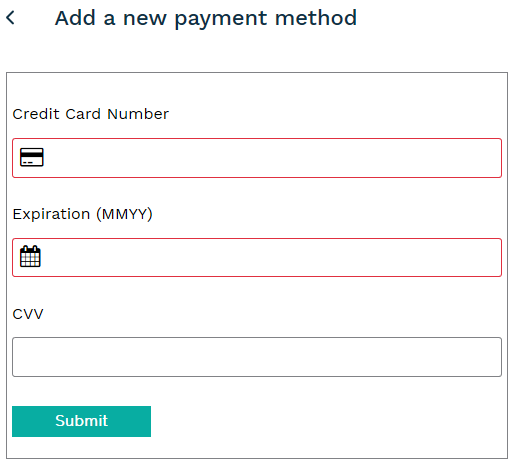 Adding a Payment Method using APS – Lockstep Internal
